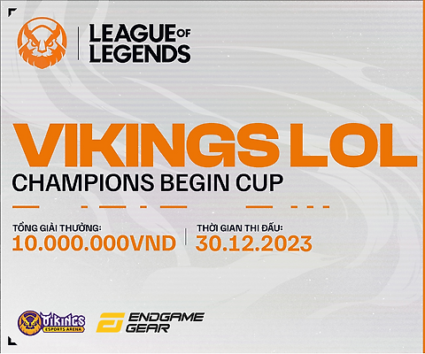VIKINGS LOL CHAMPIONS BEGIN CUP | Vikings Cyber